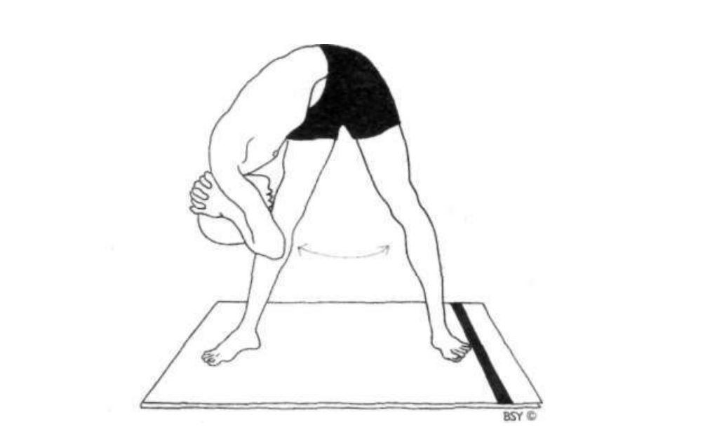 Pendulum Yoga Pose (Dolasana )