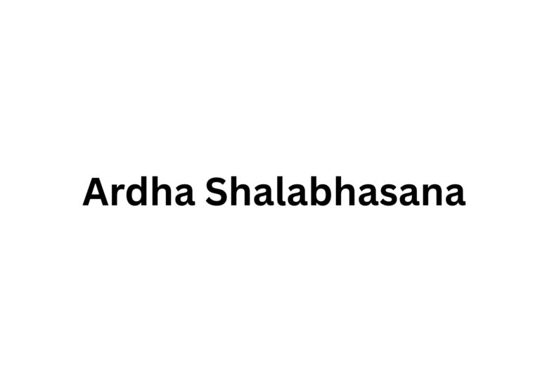 Ardha Shalabhasana (Half Locust Pose)